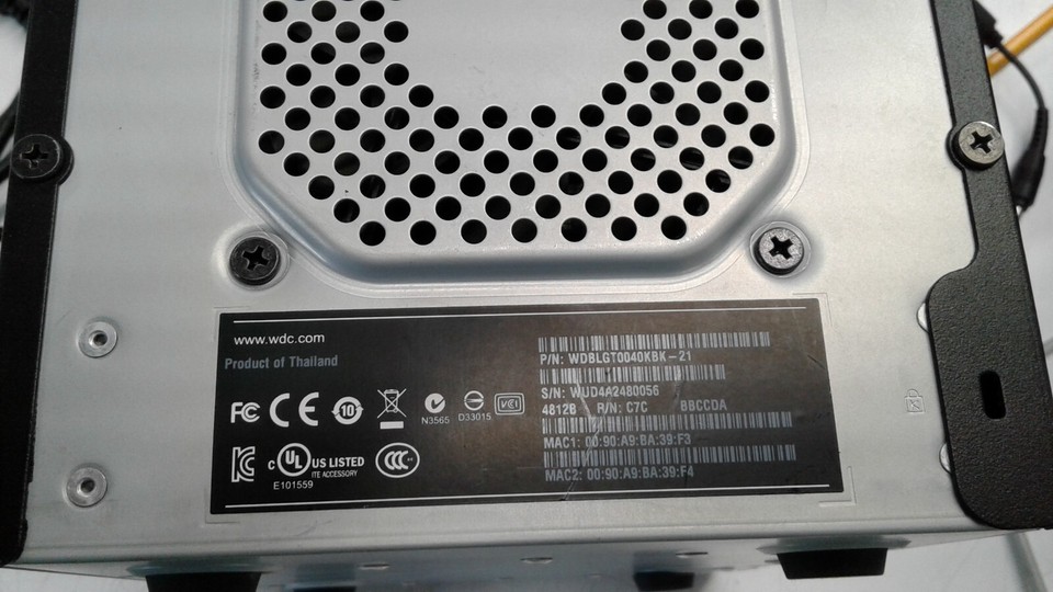 WD Sentinel DX4000 w/Four 2TB Drives Network Storage Server NAS Powers ...