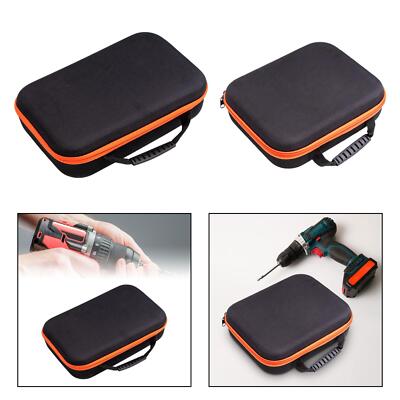 Electric Drill Carry Case Tool Storage Box Tool Bag Carrying Case for ...