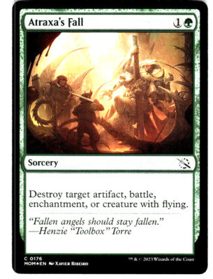 MTG March of the Machine Atraxa's Fall Foil 0176 C NM/MT | eBay