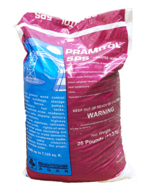 Pramitol 5PS Herbicide Pellets - Ground sterilizer (25 lb) NO SALES: CA ...