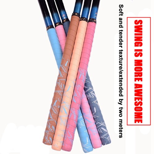 Extended Hand Gel Fishing Rod Wrap Sweatband Anti-Slip Handle Strap Pu ...