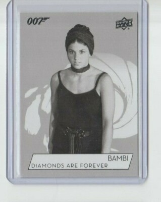 007 James Bond Collection Trading Card #9 Lola Larson as Bambi | eBay
