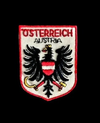 Vintage Osterreich Embroidered Patch 1-7/8 X 2-7/8 Austria New | eBay