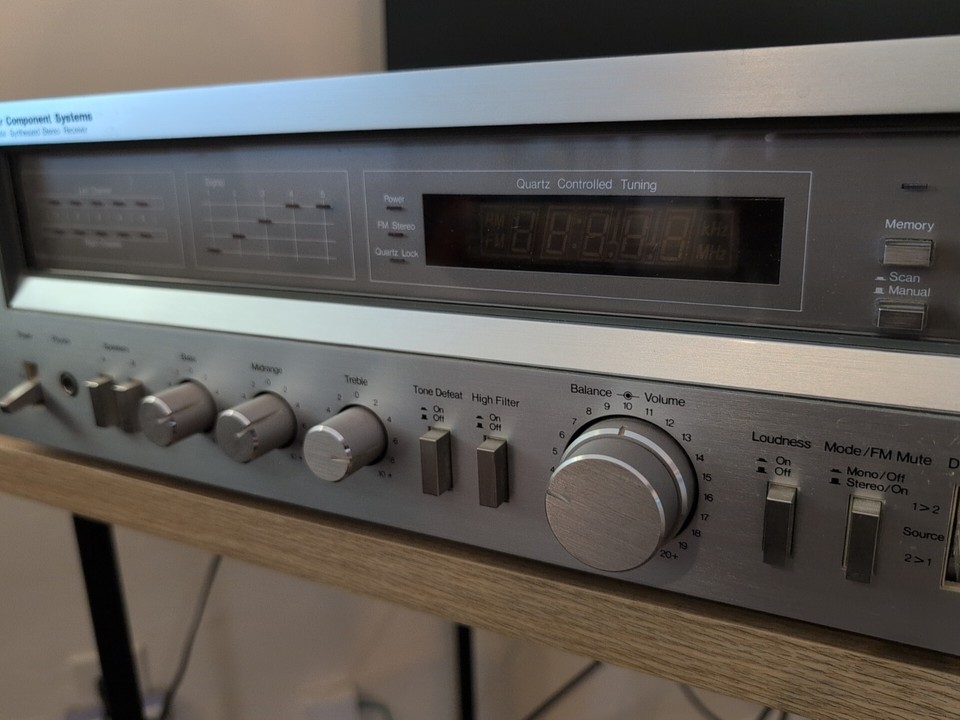 Modular Component System MCS 3249 Digital Synthesized Stereo Receiver ...