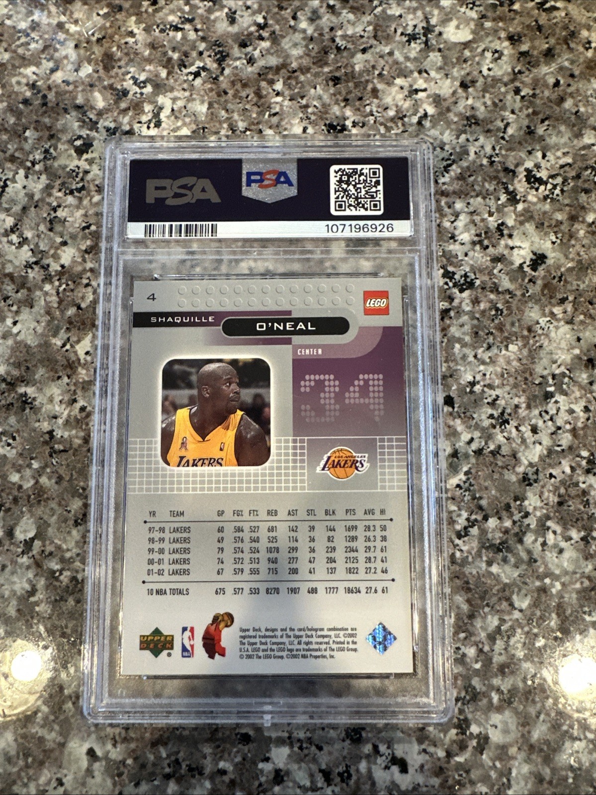 2002-03 Upper Deck Lego Sports - Shaquille O'Neal #4 for sale online | eBay