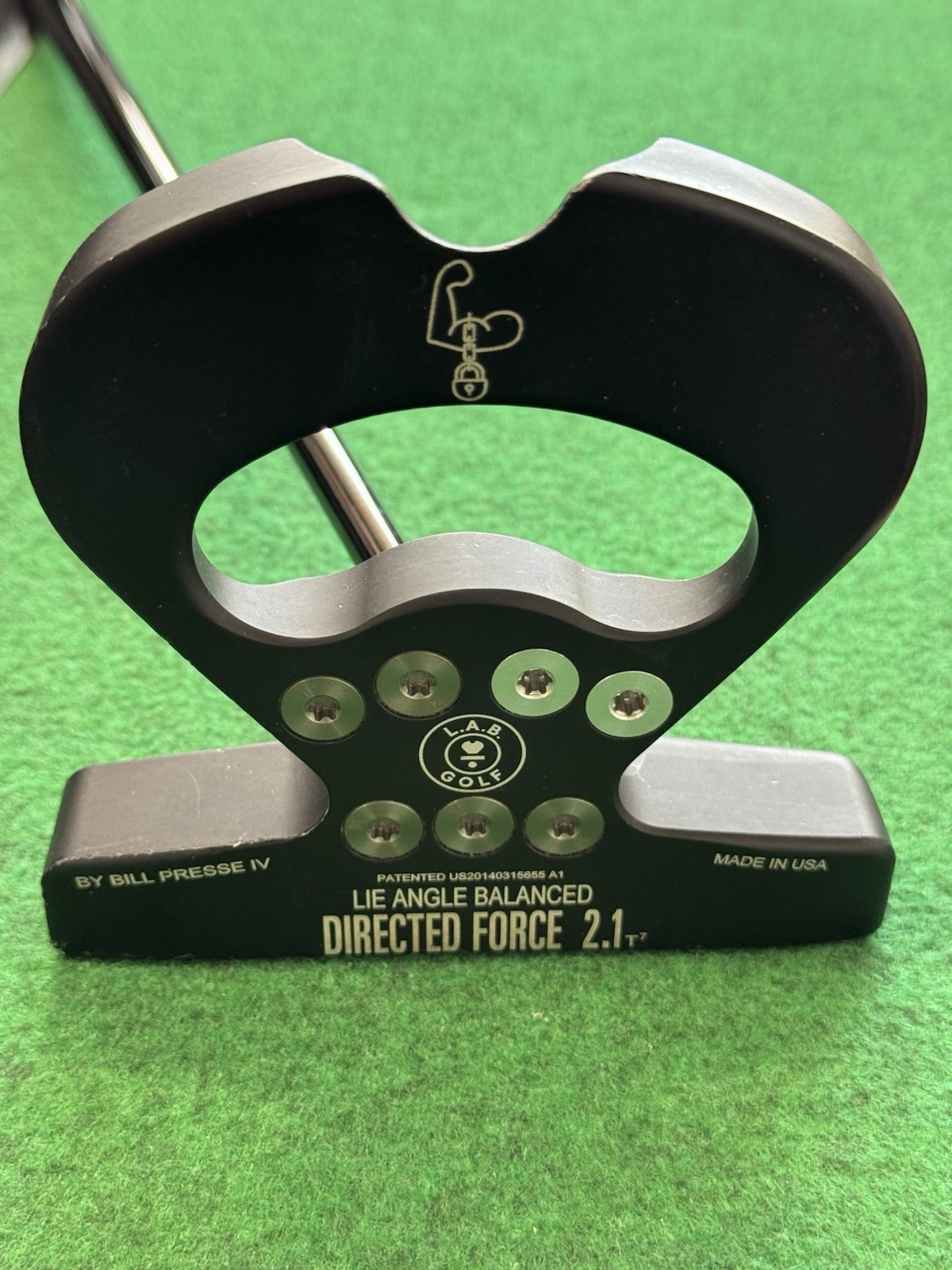 LAB Golf Directed Force 2.1 Armlock Putter - 17in Jumbomax Jumboflat ...