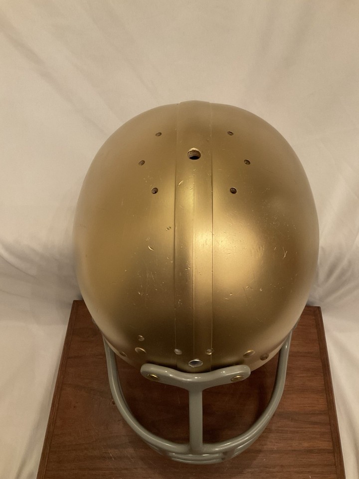 Vintage Wilson Football Helmet Custom 1970 Notre Dame Fighting Irish ...