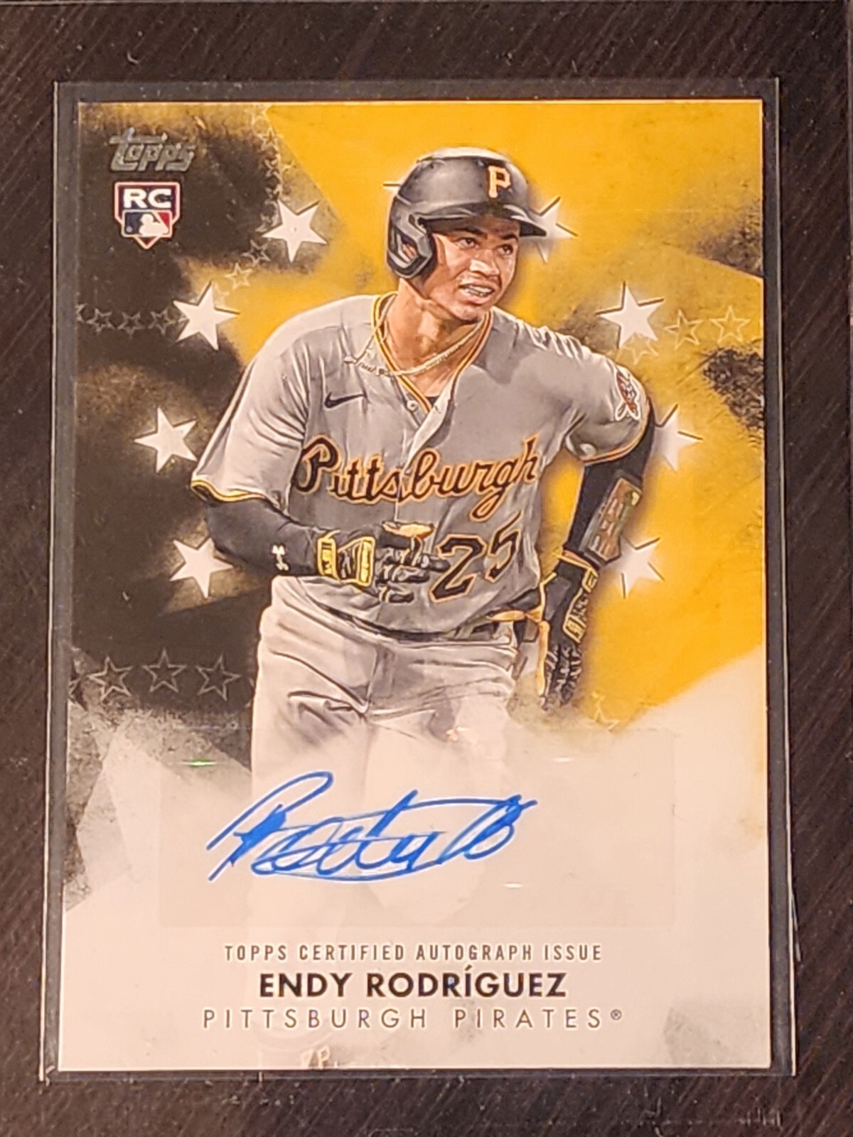 2024 Topps Series 1 Endy Rodriguez Baseball Stars Autographs RC #BSA-ER ...