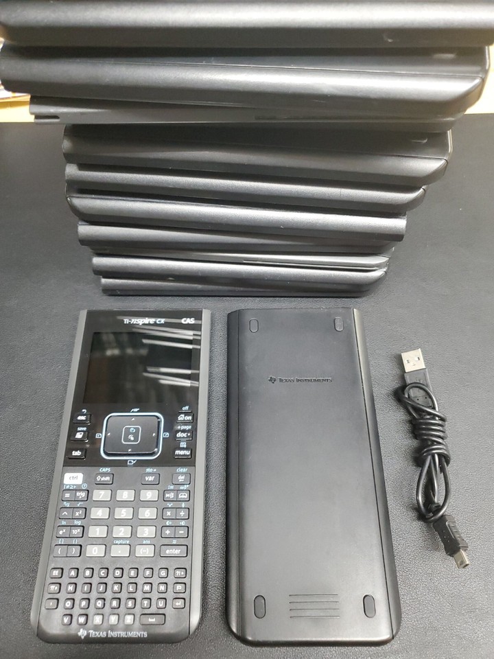 TI Nspire CX CAS Calculator, + Battery & Cable, Texas Instruments | eBay