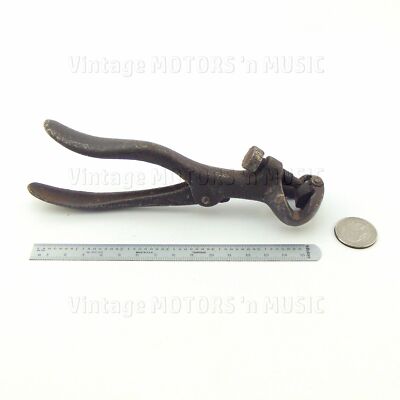 Saw Tooth Set 7" Hand Tool Collectible Antique Plier Grip Manual Forged ...