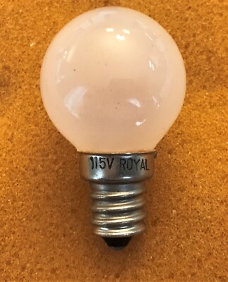 ROYAL 115/125V Intermediate Base 10-Watt S11/N, Frosted KERATOMETER ...