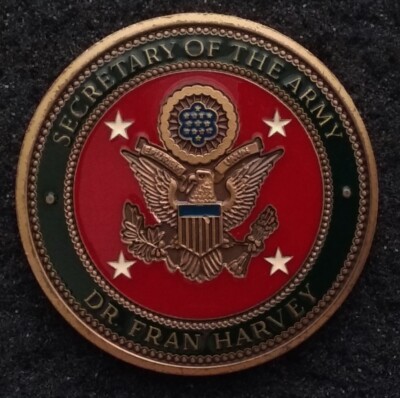 AUTHENTIC SecArmy 19th Secretary of Army Harvey President Cabinet ...