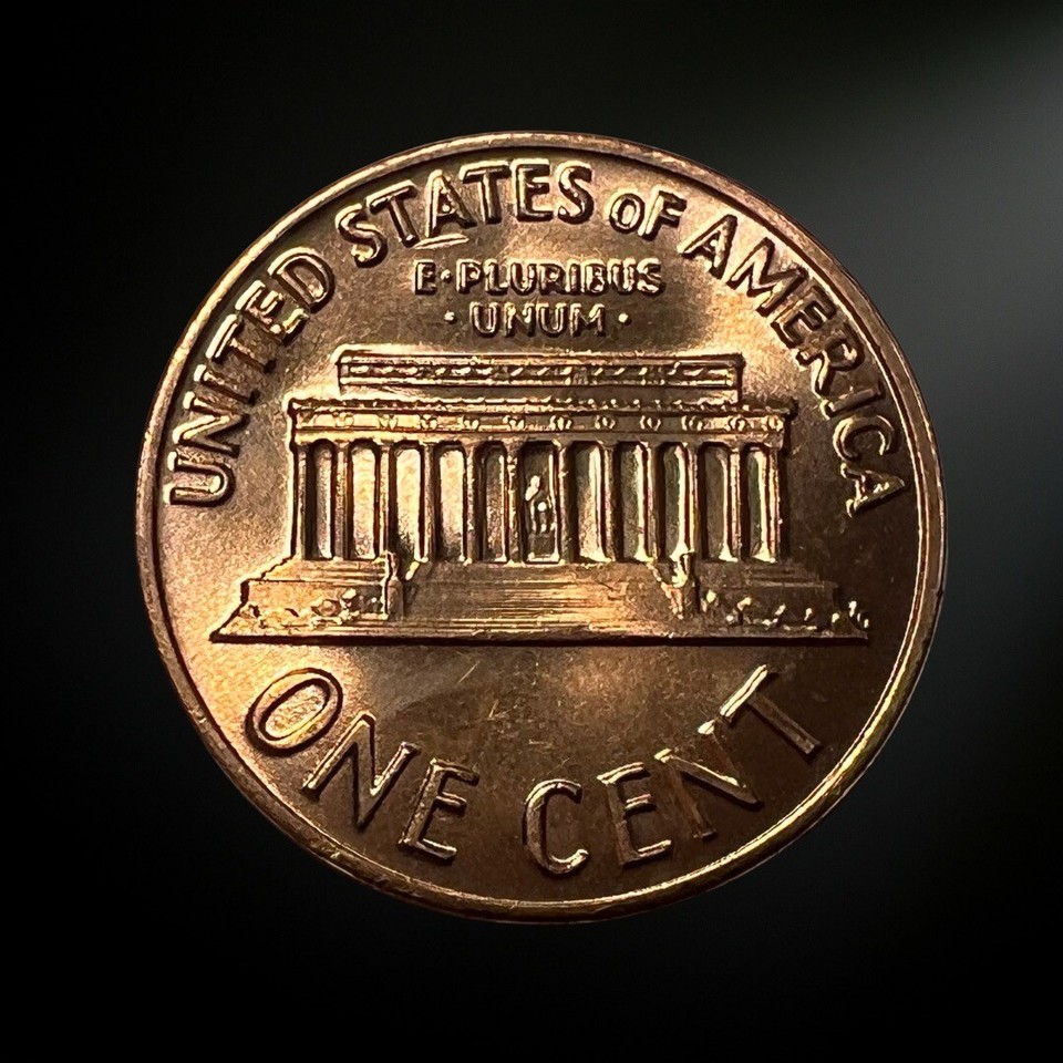 1972 P Philadelphia Lincoln Memorial Penny Brilliant Uncirculated (BU ...