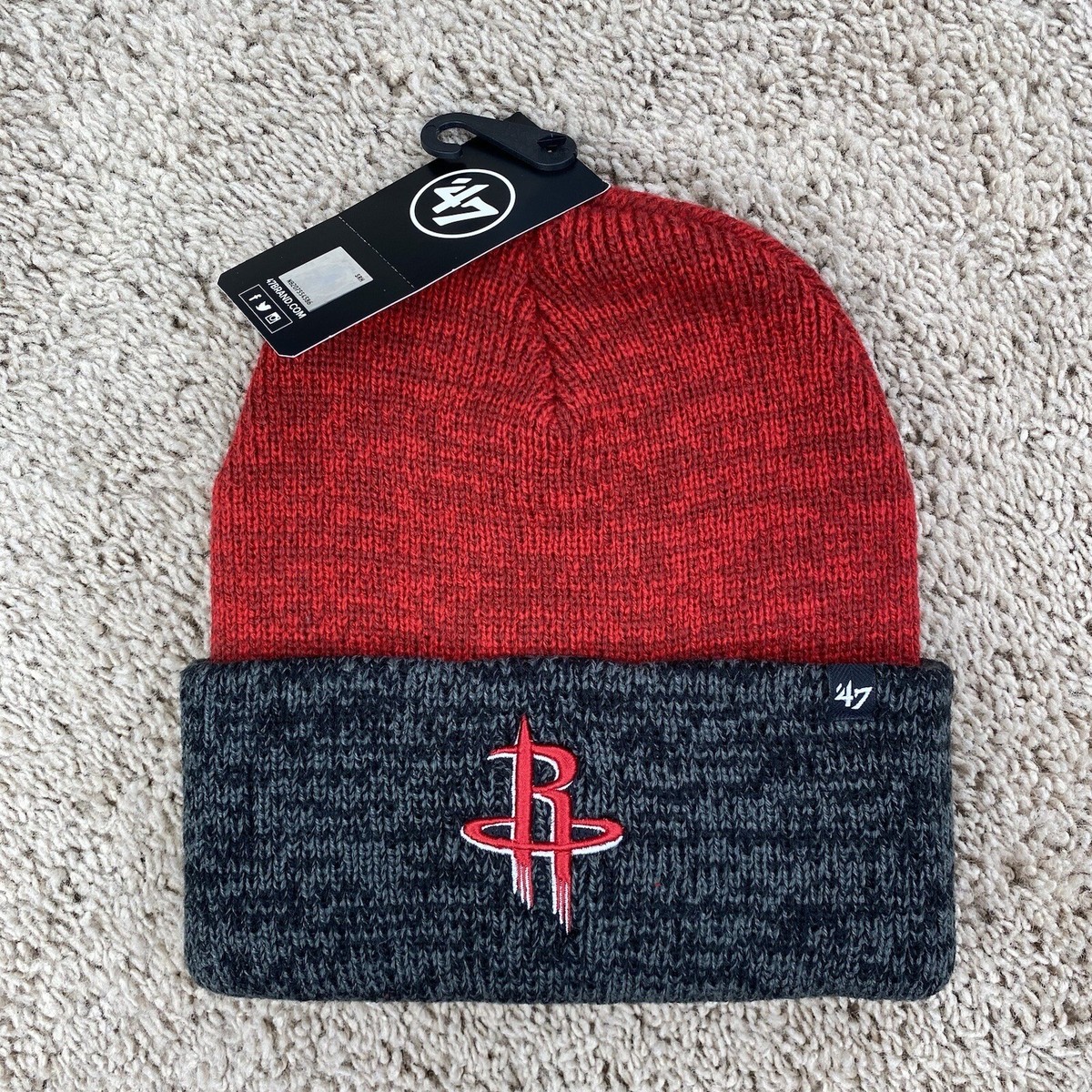 Houston Rockets Beanie Hats 47 BRAND Houston Rockets Snapback Hat