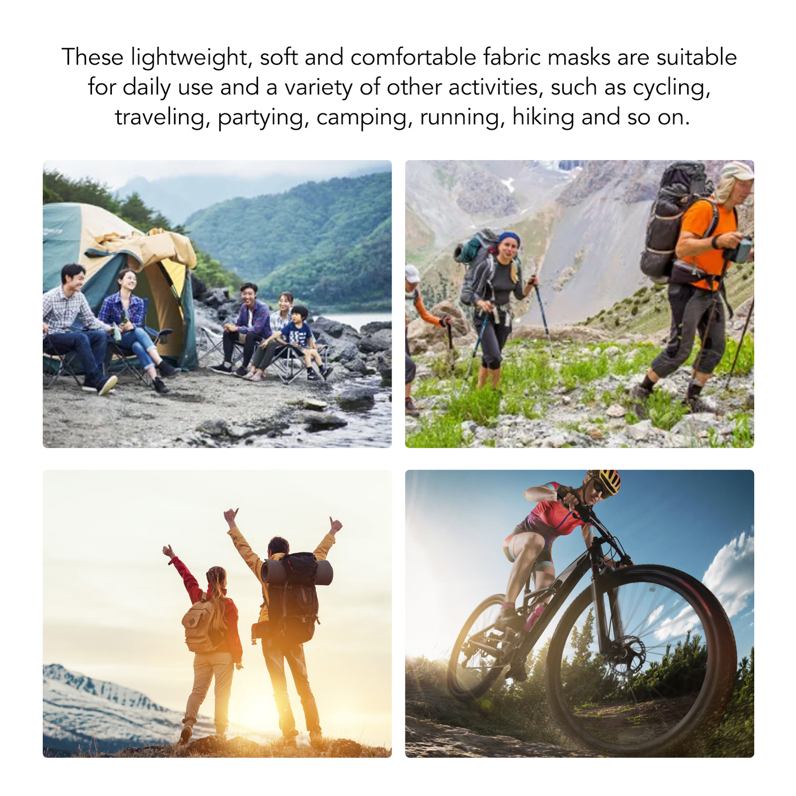 (Grey)Dust Mask 3D Structure Multipurpose Breathable Dust Face Mask ...