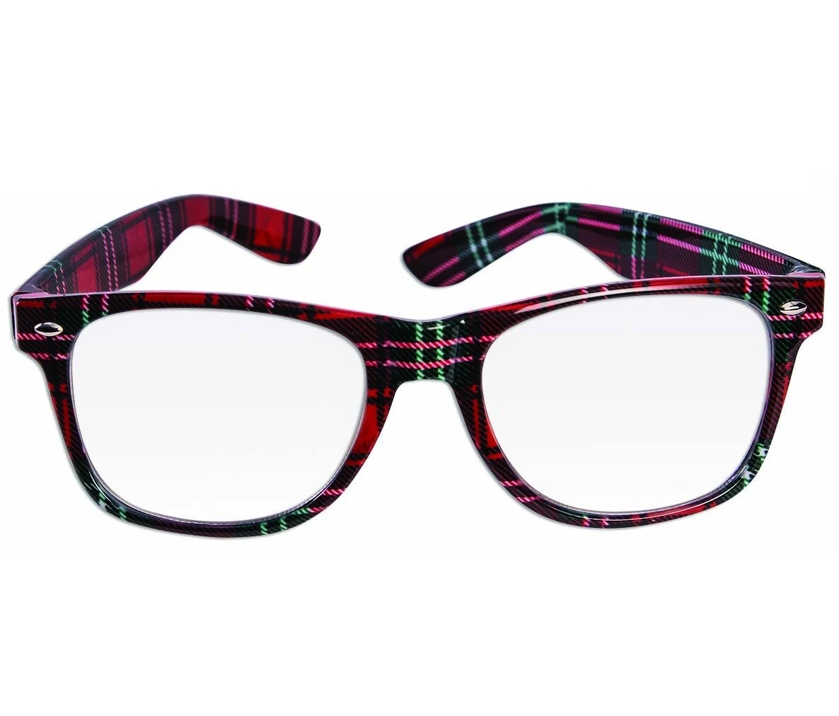 Red And Black Nerd Glasses