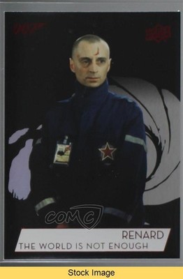 2019 Upper Deck James Bond Collection Rainbow Robert Carlyle Renard ...