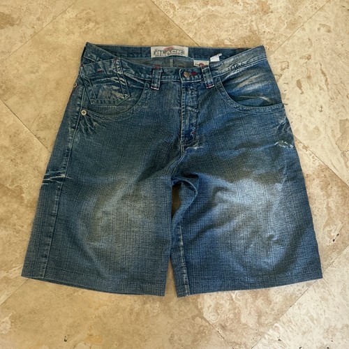 The Black Wall Street Men's Jorts with NBA/YANKEES embroidery | eBay
