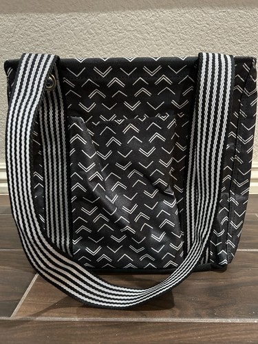 Thirty-One Small Utility Tote Tip Top Chevron | eBay