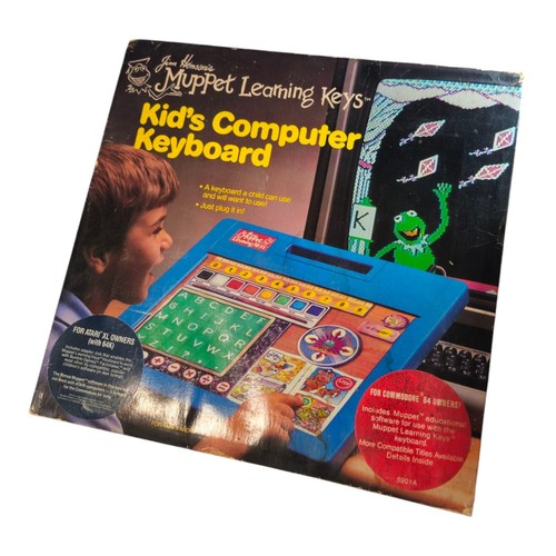 Muppet Learning Keys computer keyboard Used Tested Henson 1984 | eBay