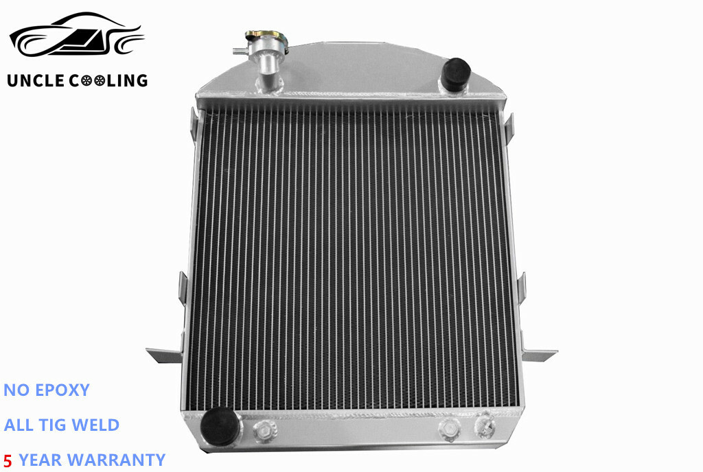 2.5'' CORE 3 ROWS ALL ALUMINUM RADIATOR For 17-27 Model-T Ford Engine ...