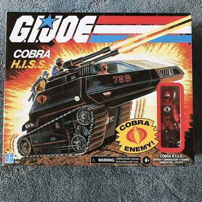 G.I. Joe Retro Collection Cobra Hiss Tank with Driver Action Figure 3. ...