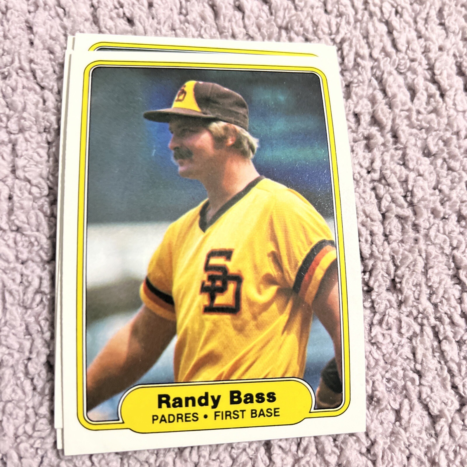 1982 Fleer #566 Randy Bass San Diego Padres | eBay