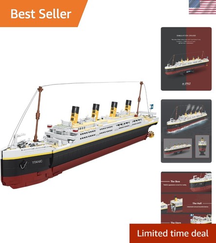 Titanic Model Building Blocks Set, 2022 Pieces Bricks, Compatible with ...