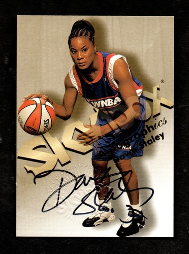 1999 Hoops Autographics Dawn Staley Charlotte Sting Autograph Rookie RC ...