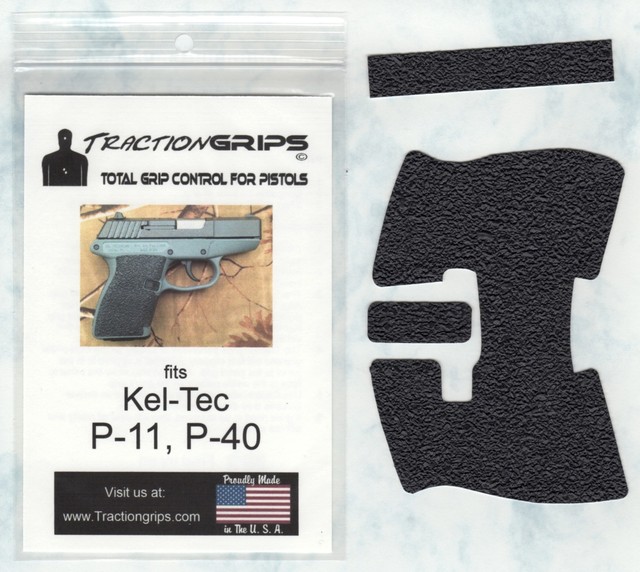 Tractiongrips BRAND Grips for Kel-tec P11 Pistols / Rubber Pistol Grip ...