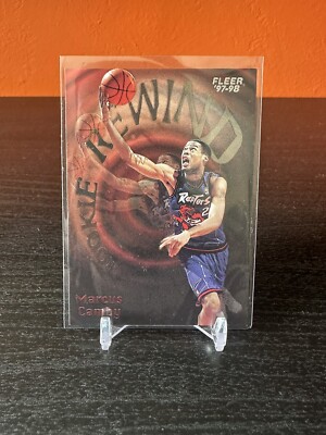 1997-98 Fleer Rookie Rewind Toronto Raptors Basketball Card #4 Marcus ...