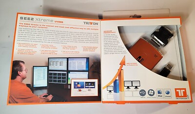 Sealed In Box Triton SEE2 Xtreme UV200 External DVI/VGA Video Card USB ...