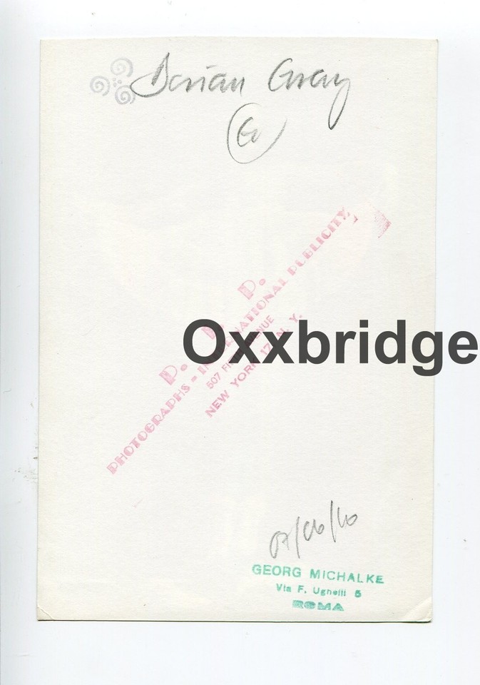 Maria Luisa Mangini aka Dorian Gray Italian Actress 1960 Georg Michalke ...