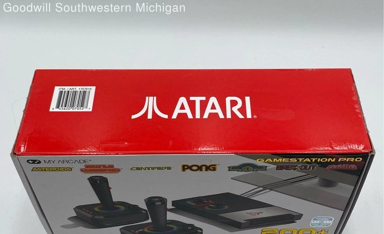 My Arcade Atari GameStation Pro Video Game Console w/ 200+ Games ...