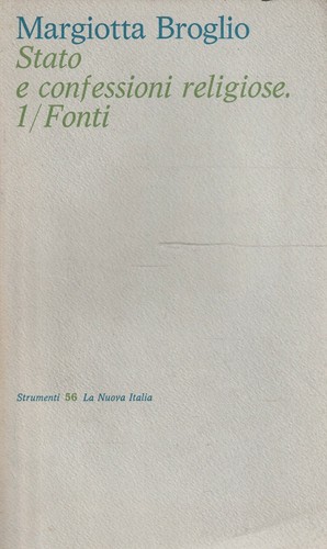 Stato e confessioni religiose. 1/Fonti | eBay
