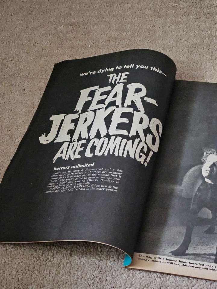 Famous Monsters of Filmland #86 Sep 1971 [VG] Vintage Warren Horror ...