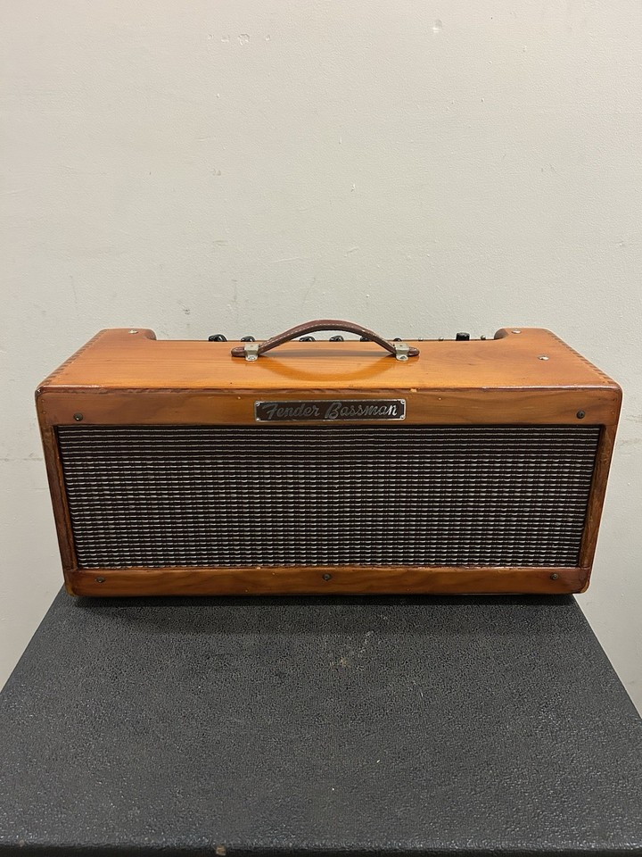 1958 Fender Bassman Model 5F6-A Tube Amp Head Vintage Rare BM00003 ...
