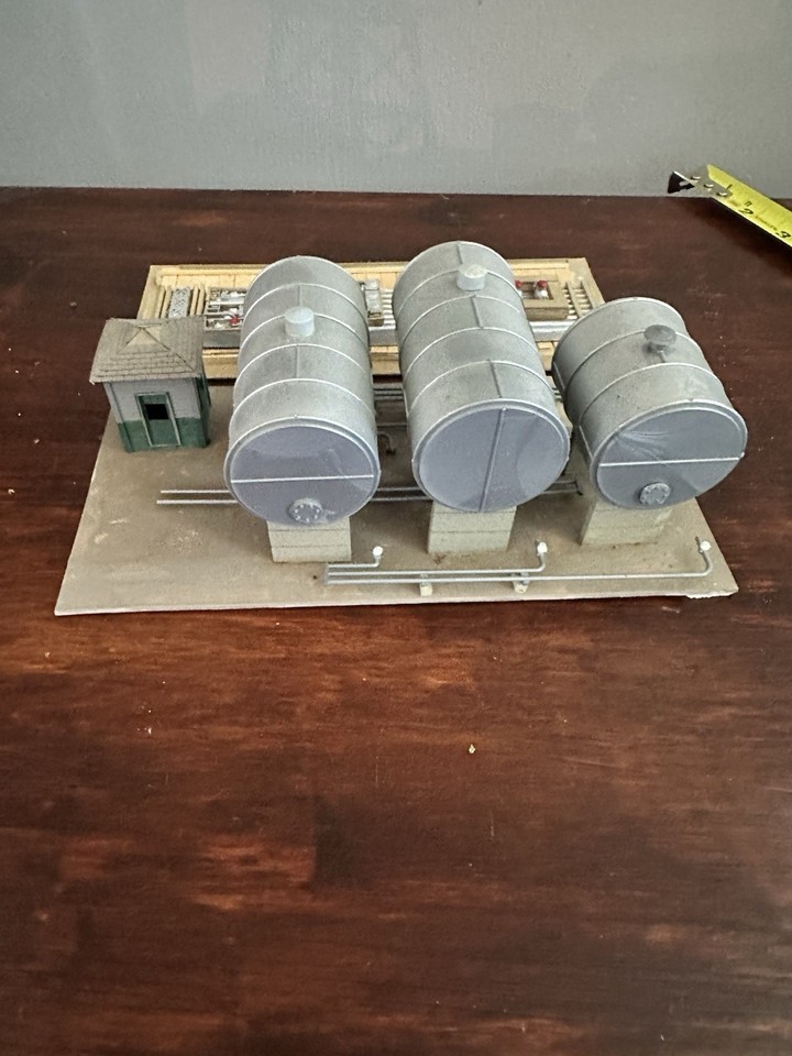 Ho Scale Lot Of Industrial Or Refinery Items Train Details Scenery | eBay