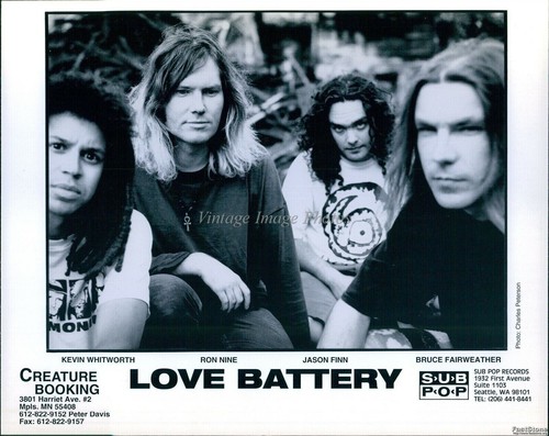 1994 Indie Rock Band Love Battery On Subpop Ron Nine J Finn Musician ...
