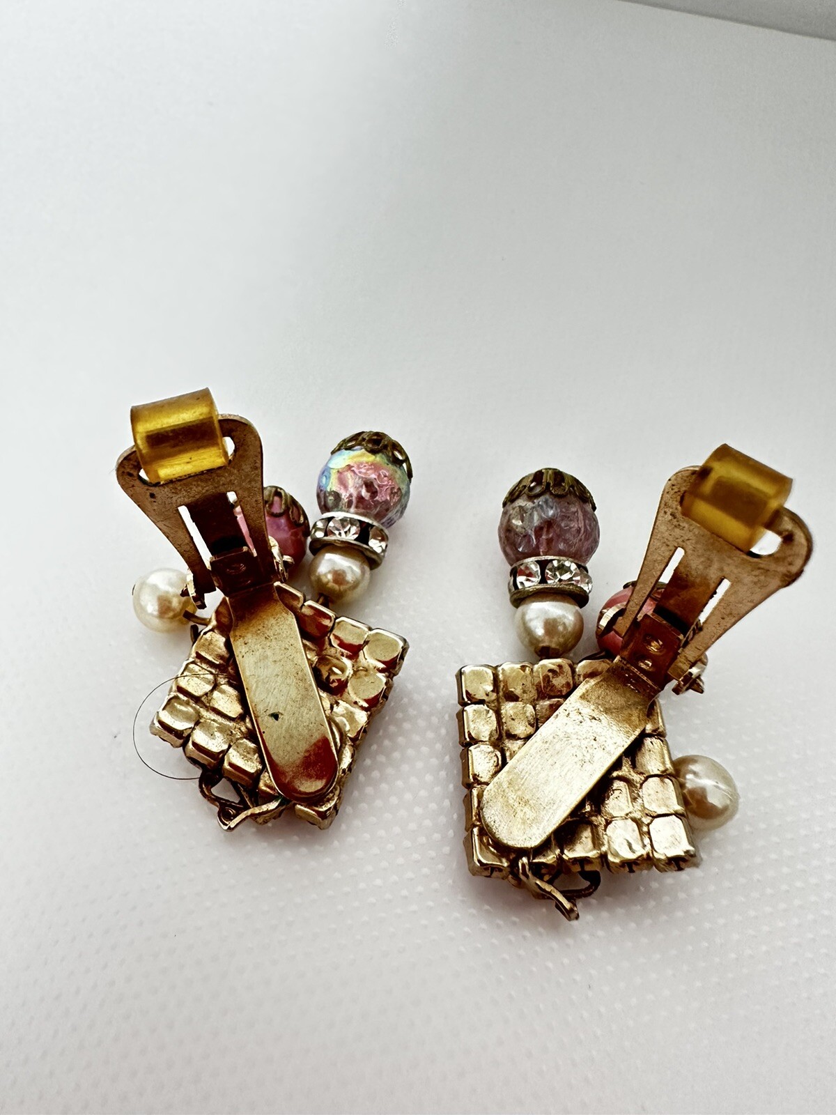 Vintage HOBE Jewerly Set - Necklace And Earrings - Gem