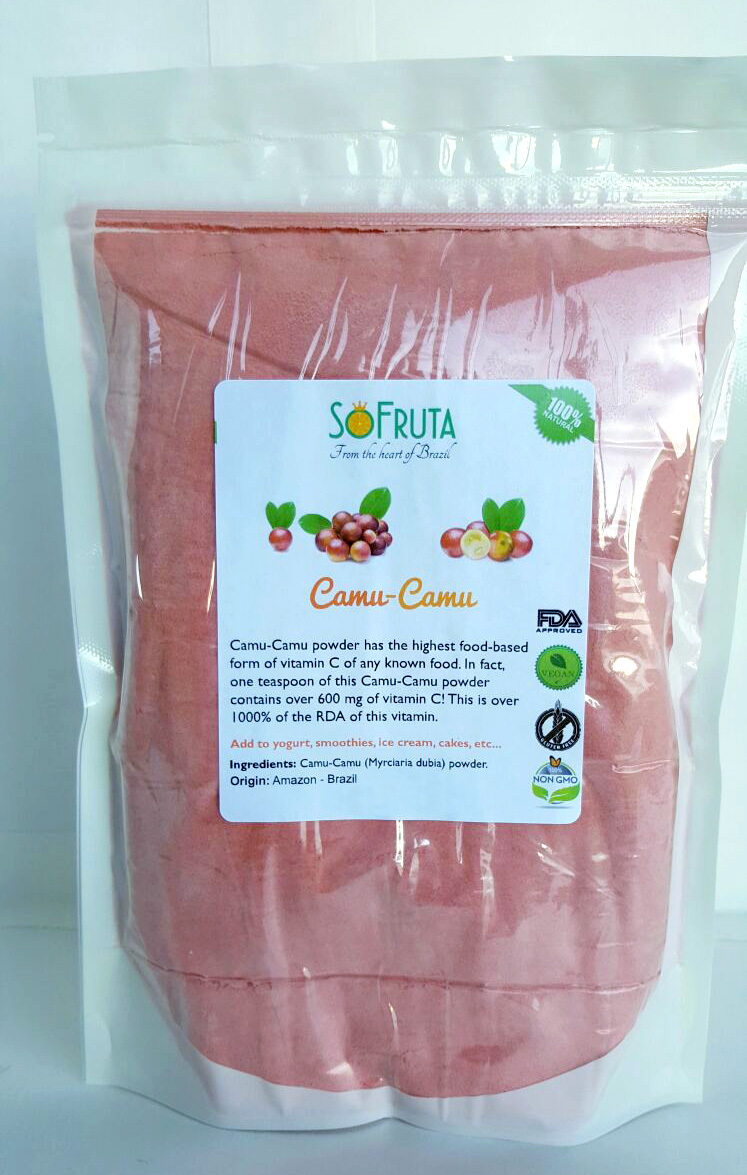 Camu Camu powder 16oz (453g) Freeze Dried Kosher Superfruit Vitamin C ...