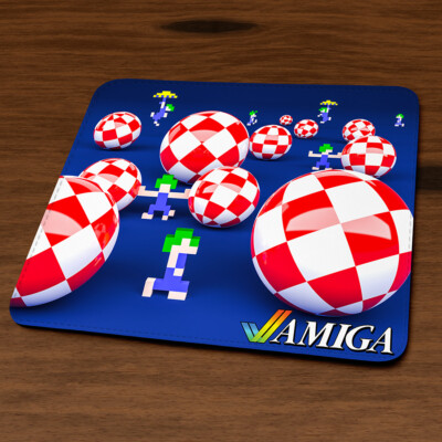 Commodore Amiga Boing Ball & Lemmings Mouse pad Mouse Mat Retrogame ...