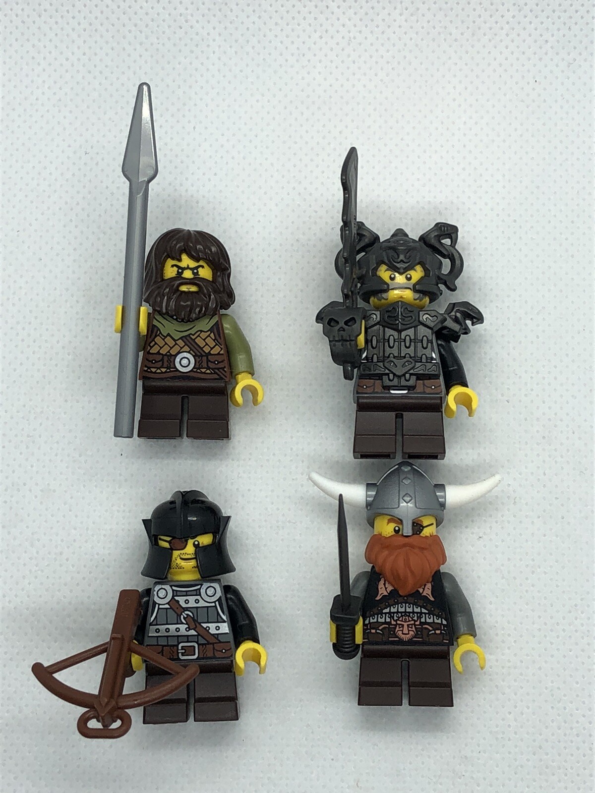 4 X LEGO Dwarves Dwarf Minifigures Figs Castle Fantasy L213 | eBay