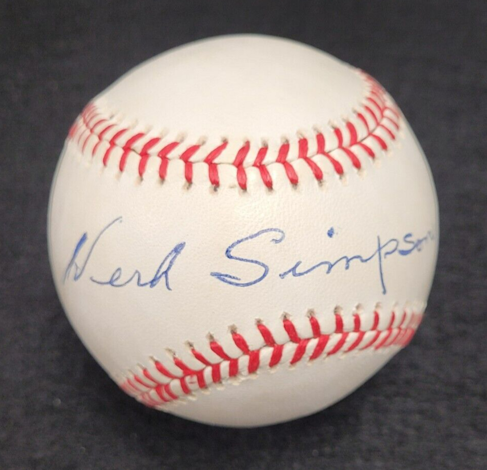 Herb Simpson Baseball