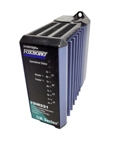 Foxboro FBM231 I/A Series Channel isolated P0926GV 4 Communication | eBay