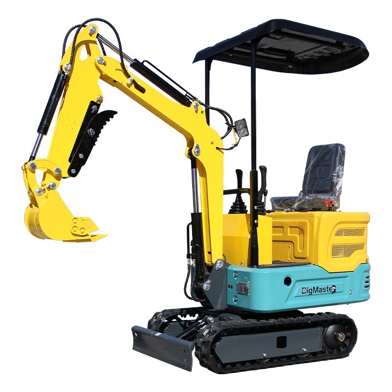 Mini Excavator 13.5HP EPA Engine Micro Crawler Excavator Small Digger ...