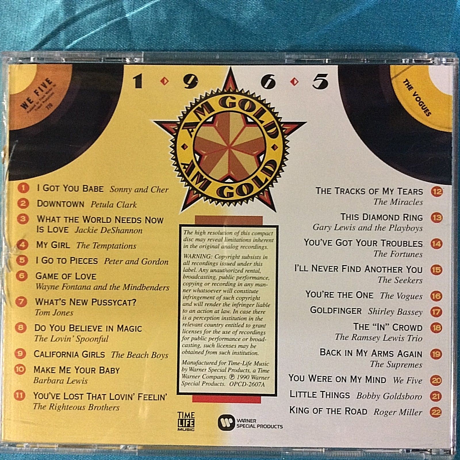 TIME-LIFE AM GOLD 4 CD Lot 1965- 1966- 1967- 1969 | eBay