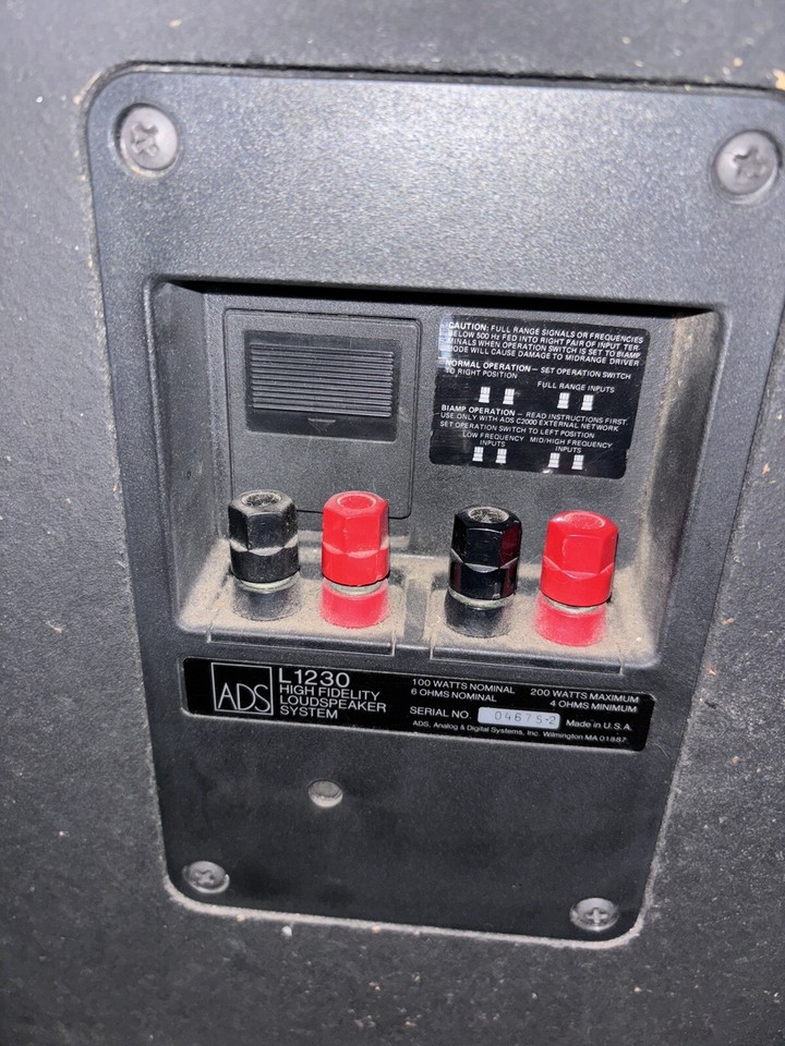ADS a/d/s L1230 Speakers | eBay