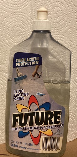 Vtg Pledge FUTURE Premium Floor Finish 27 oz Johnson Polish 2000 Rare ...