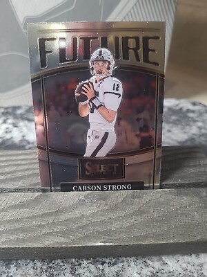 2022 Panini Select Draft Picks Carson Strong RC Future #F-CS Rookie | eBay
